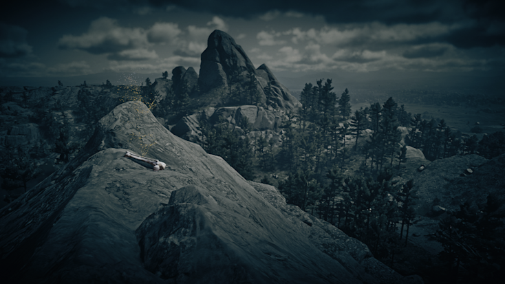 Roanoke Ridge Van Horn Location - Dinosaur Bones - Red Dead Redemption ...