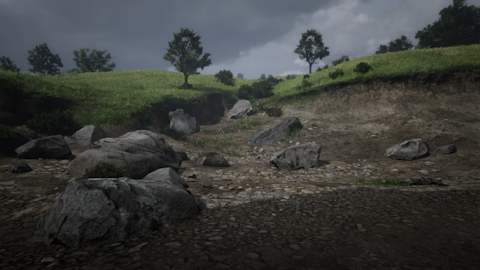 Heartlands Dewberry Creek Location - Dinosaur Bones - Red Dead ...