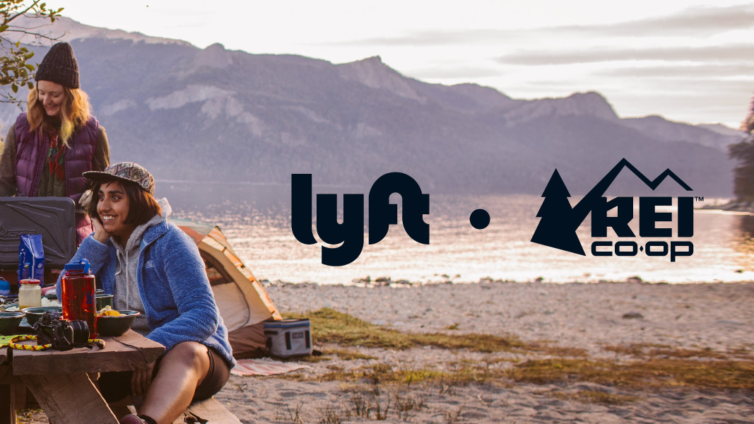Lyft partners with REI to get people outside