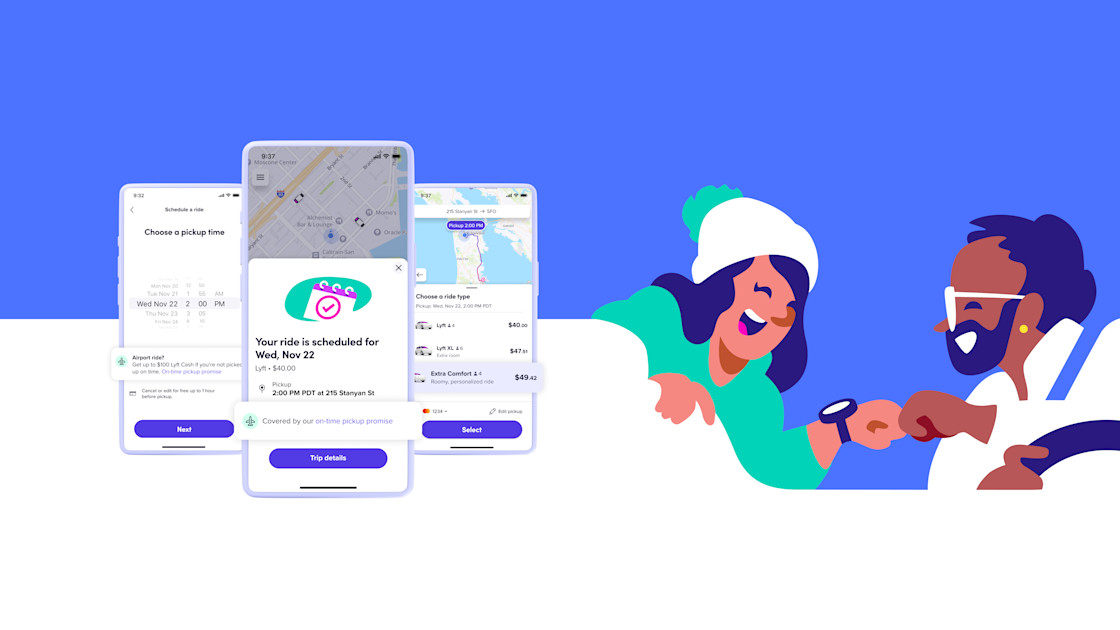 Our on-time pickup promise