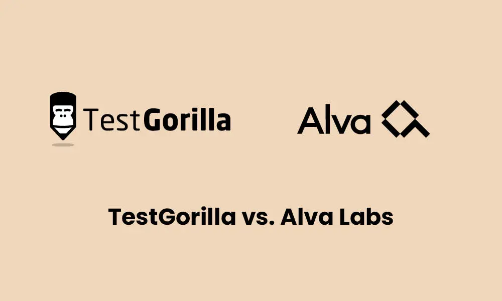 TestGorilla vs. Alva Labs - TestGorilla