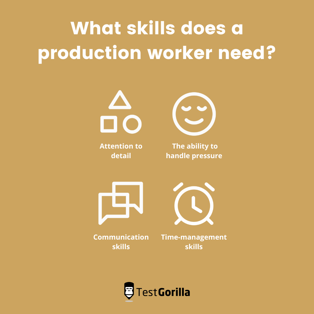 Production worker job description guide - TG