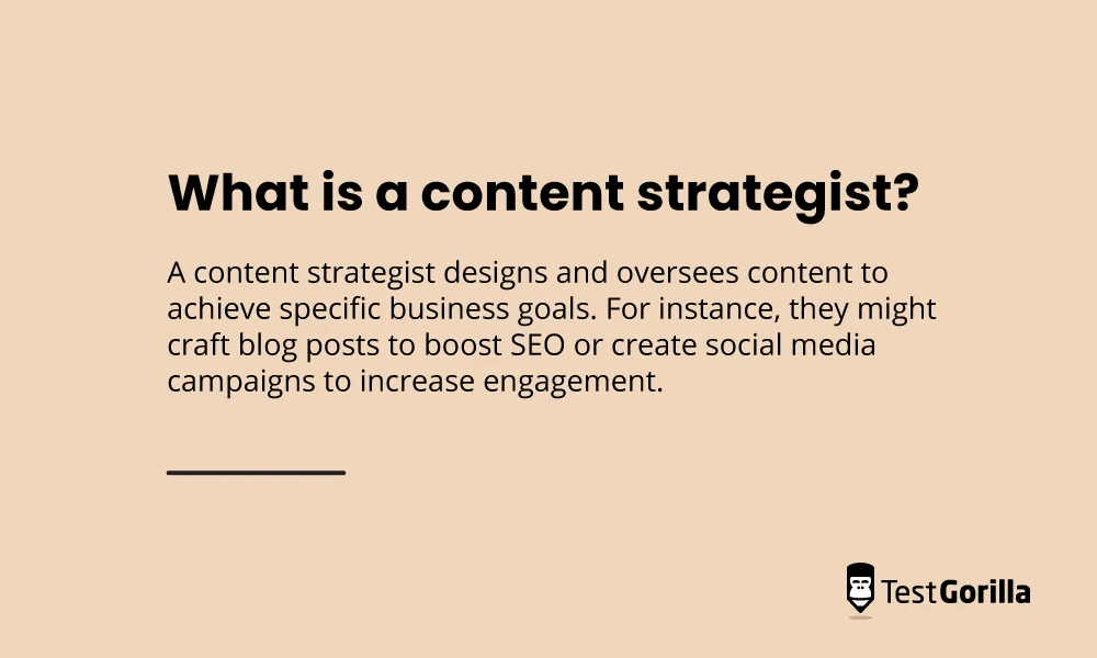 How to write a content strategist job description - TG