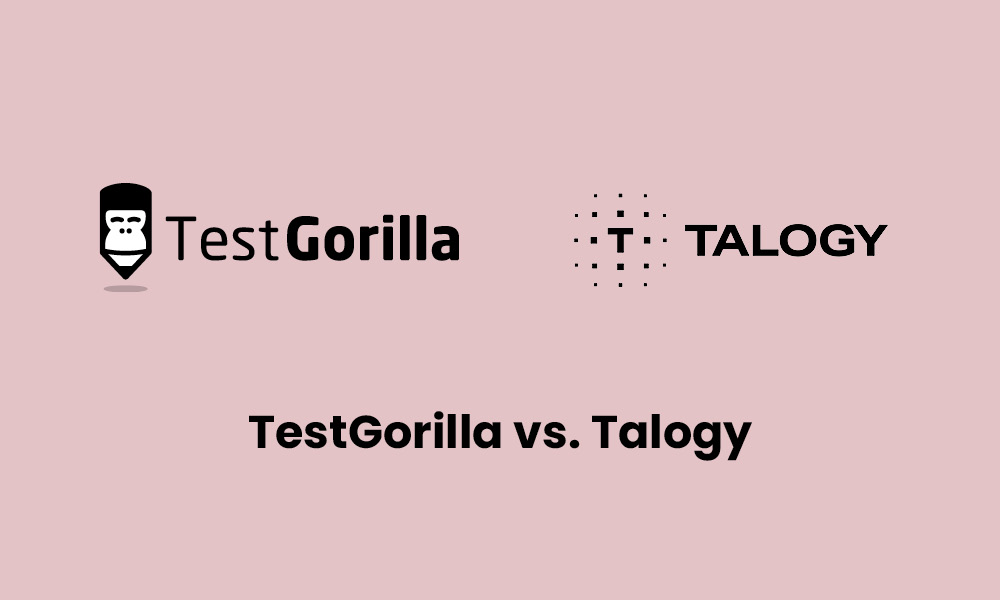 TestGorilla vs. Talogy - TestGorilla