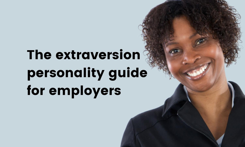 Extraversion personality guide for employers - TG