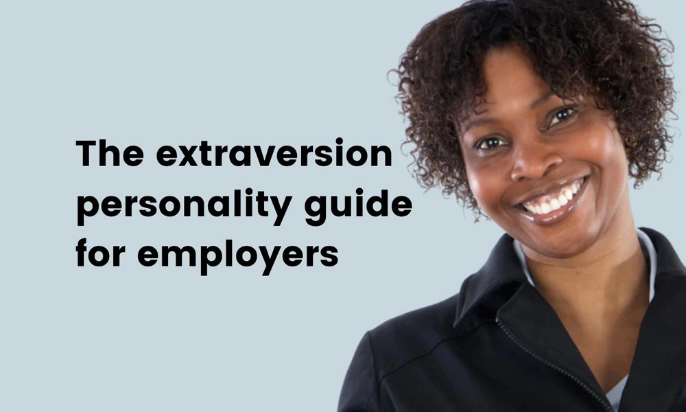 Extraversion personality guide for employers - TG