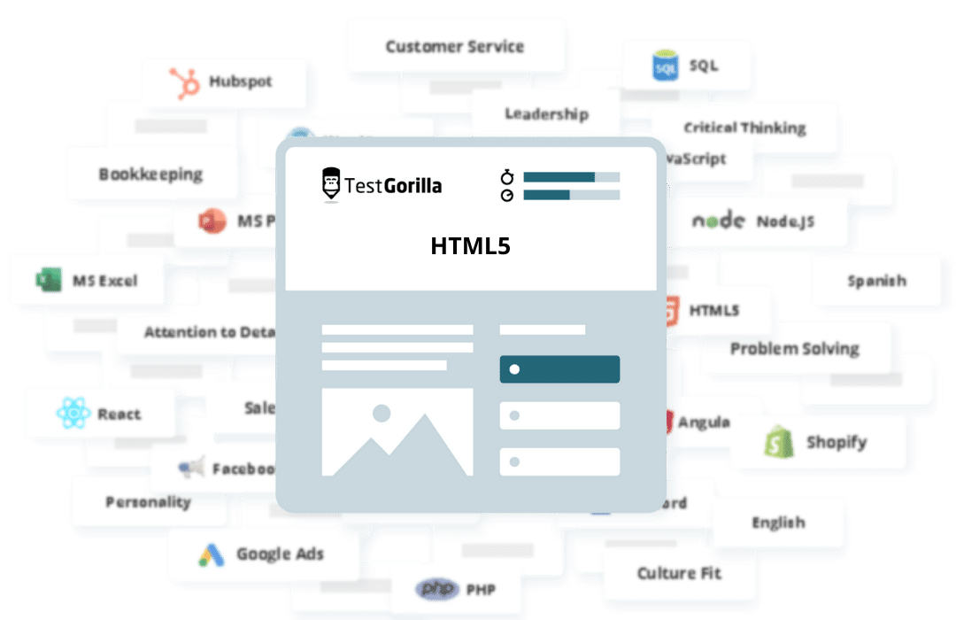 HTML5 Test: Find HTML5 Developers with Ease | TestGorilla
