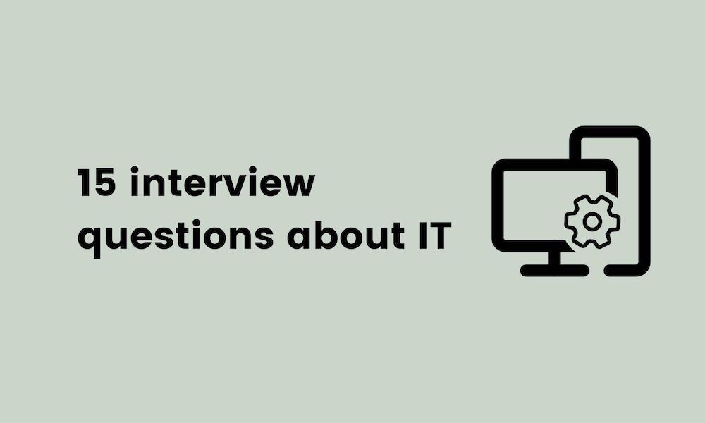 Interview questions for IT business analysts – TG