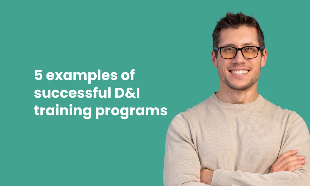 5 examples of successful D&I training programs – TG
