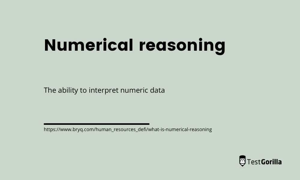 How to assess numerical reasoning skills in candidates - TestGorilla