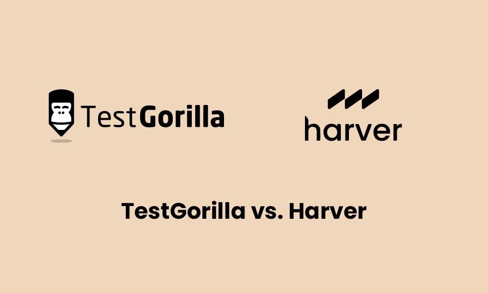 TestGorilla vs Harver comparison -TG