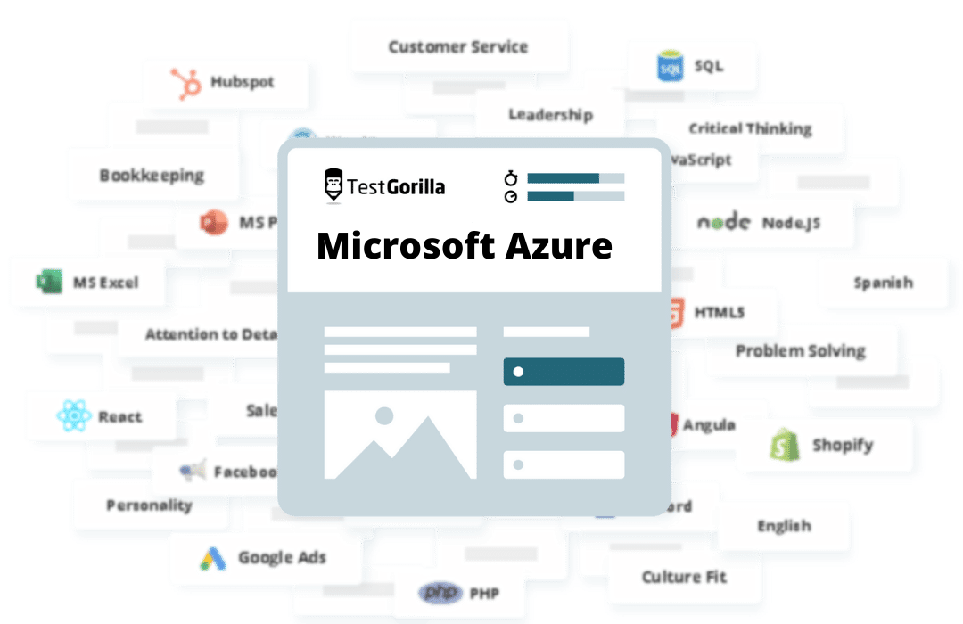 Azure online test | Skills assessment by TestGorilla