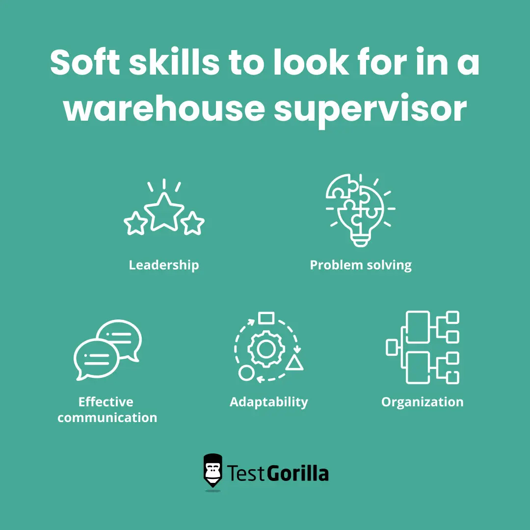 How to hire a warehouse supervisor - TestGorilla
