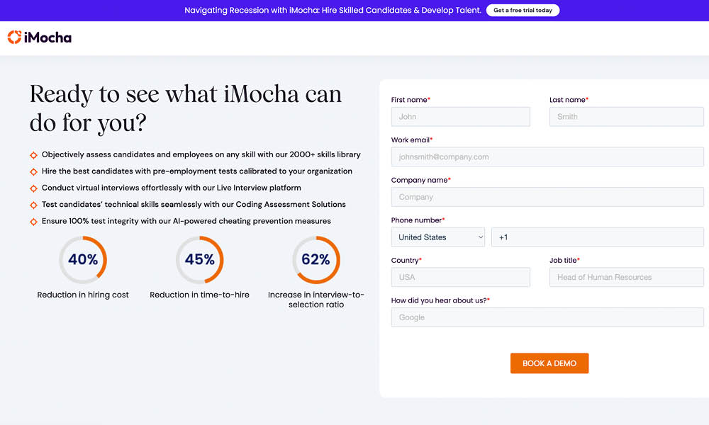 TestGorilla vs. iMocha - TestGorilla