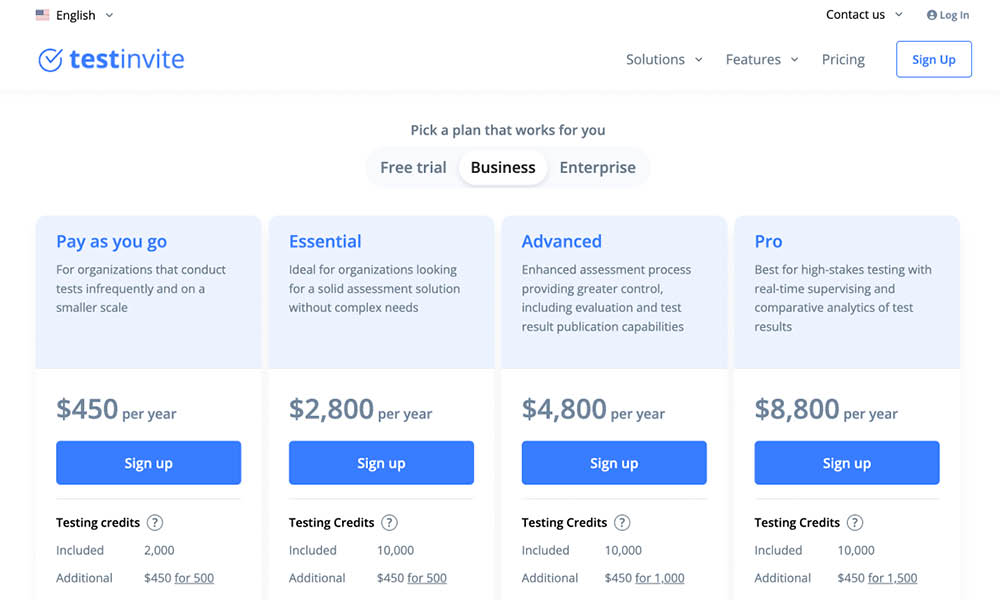 TestGorilla vs. Testinvite - TestGorilla