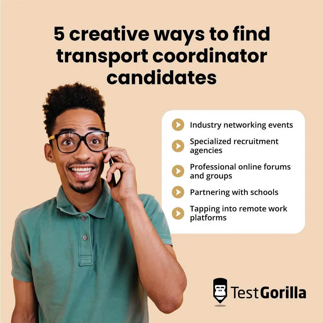 How to hire a transport coordinator - TestGorilla