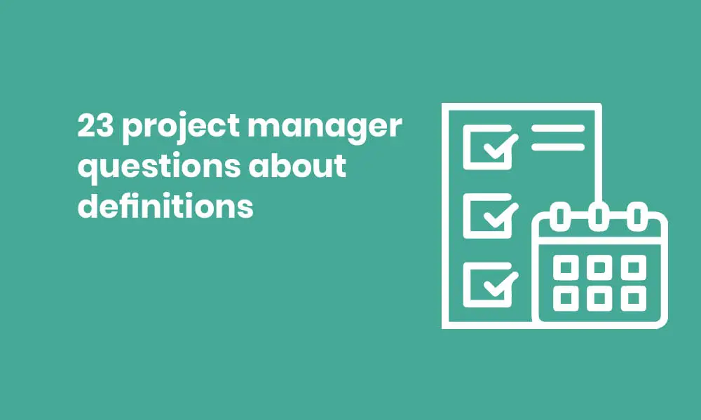 69 project manager interview questions - TG