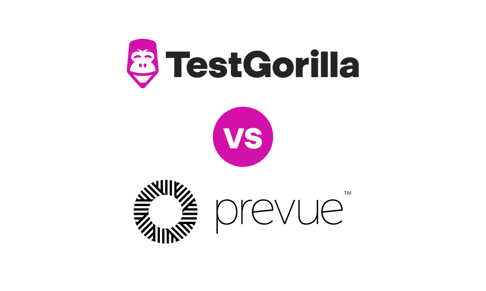 TestGorilla vs. Prevue Assessments - TestGorilla