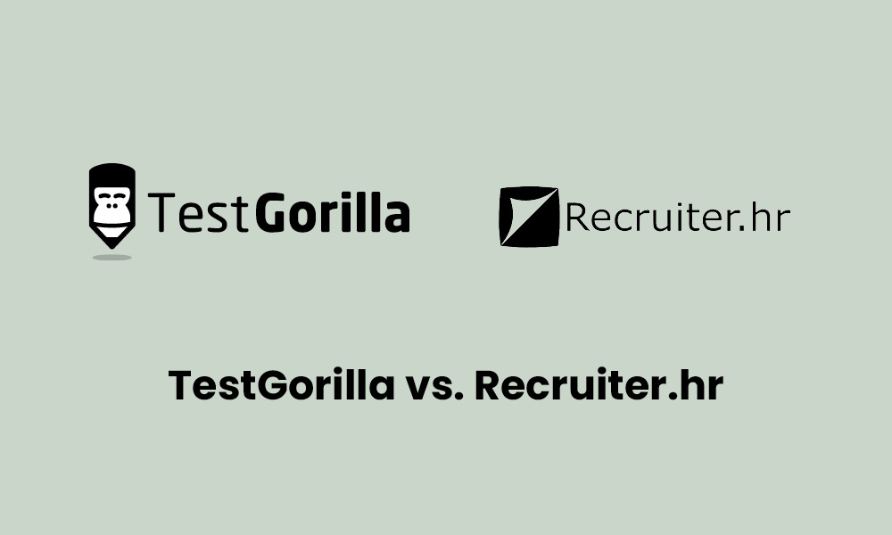 TestGorilla vs. Recruiter.hr - TestGorilla