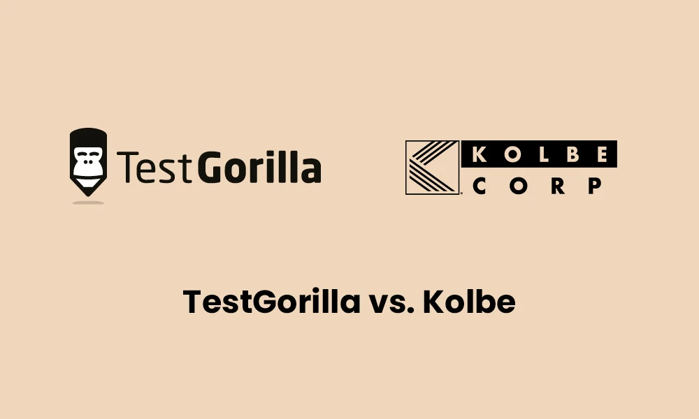 TestGorilla vs. Kolbe - TestGorilla