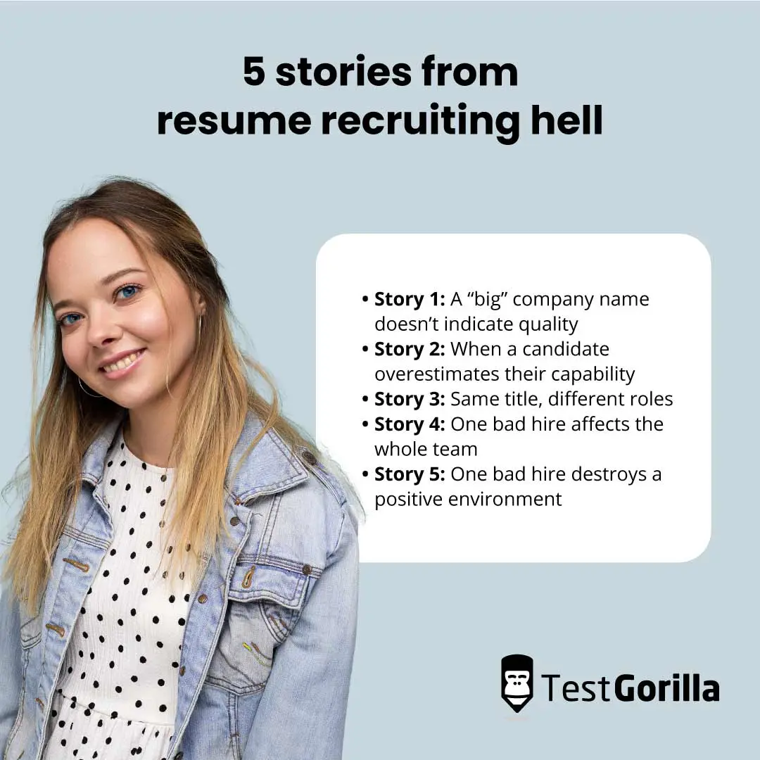 5 stories from resume recruiting hell – TG