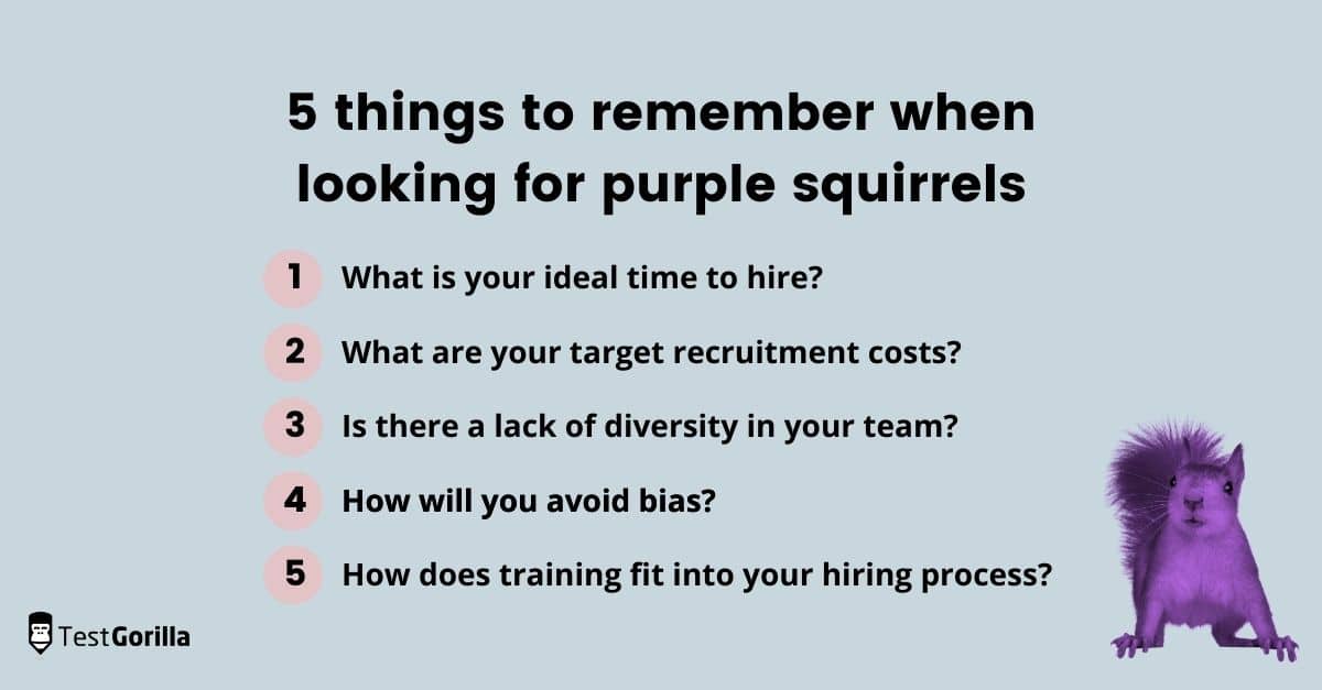 Forget purple squirrels—here's how to hire the best talent
