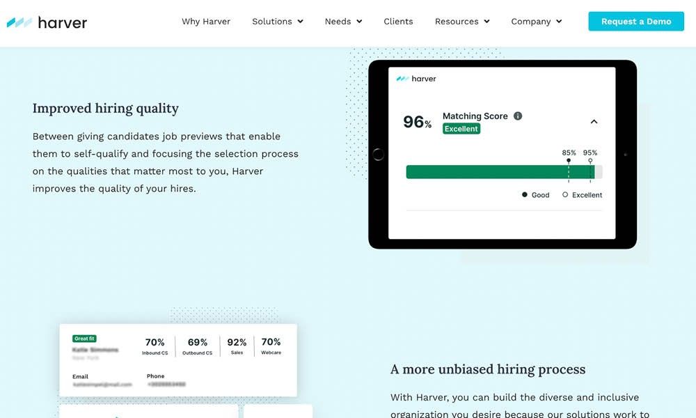 TestGorilla vs Harver comparison -TG