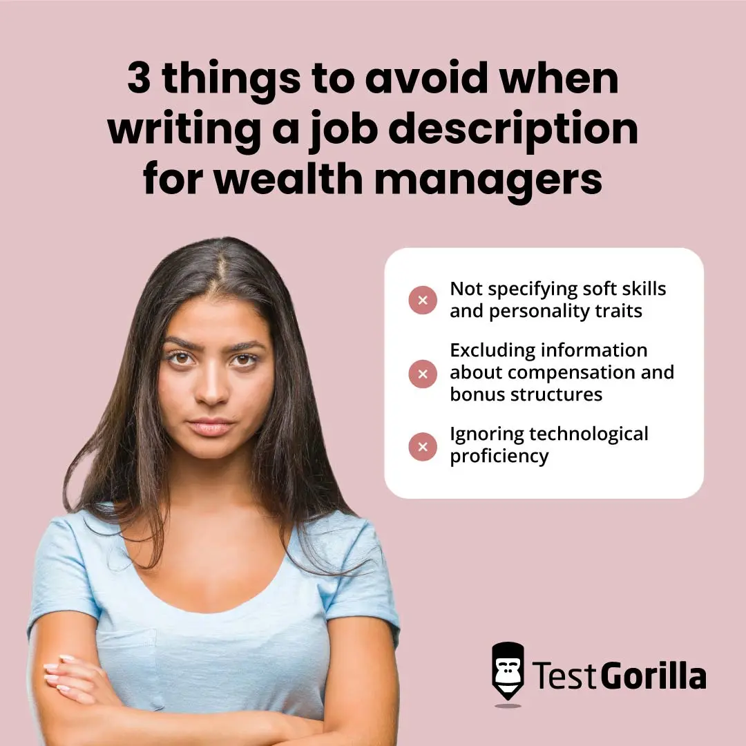 How to write a wealth manager job description - TG