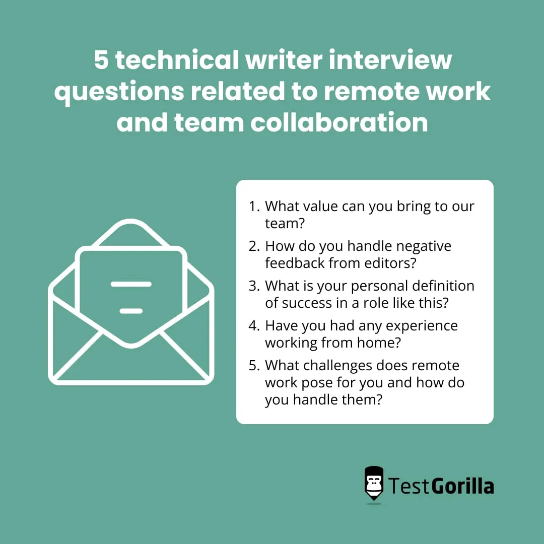 40+ interview questions to ask candidates for a technical writer role