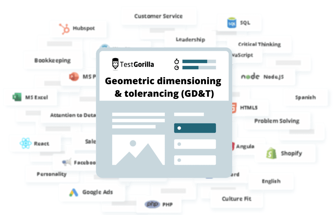 GD&T skills test | Candidate screening assessment - TestGorilla