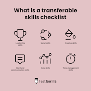 Transferable Skills Checklist A Guide For Employers TG Transferable Skills Checklist A Guide For Employers TG