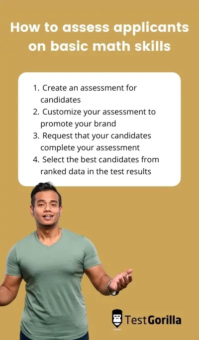 Basic math test (double-digit numbers) | TestGorilla