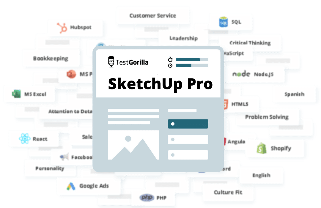 Online SketchUp Pro test | Candidate screening assessment - TG