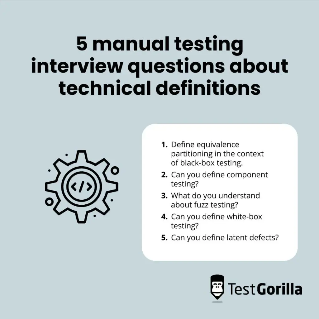 100 manual testing interview questions - TG