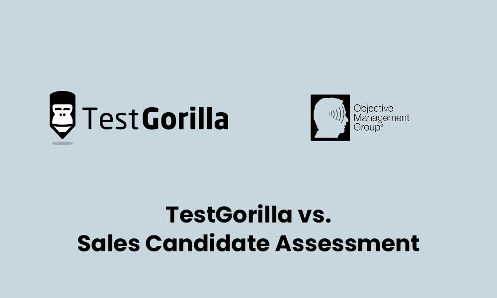 TestGorilla vs. Sales Candidate Assessment - TestGorilla