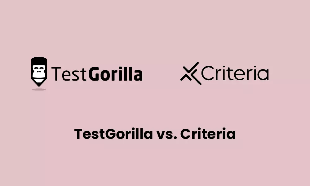 TestGorilla vs. Criteria comparison - TestGorilla