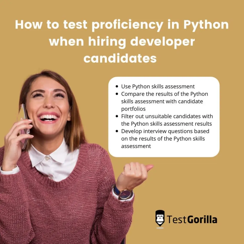 3 crucial levels of competency in Python and the best ways to assess them - TG
