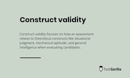 Pre employment Testing What Is Construct Validity TestGorilla