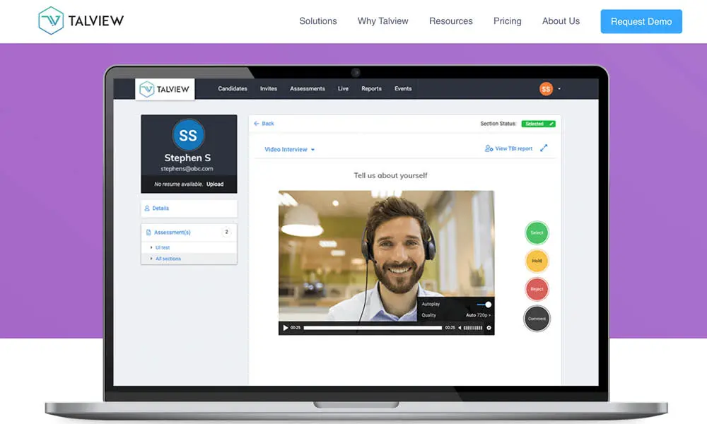 TestGorilla vs. Talview - TestGorilla