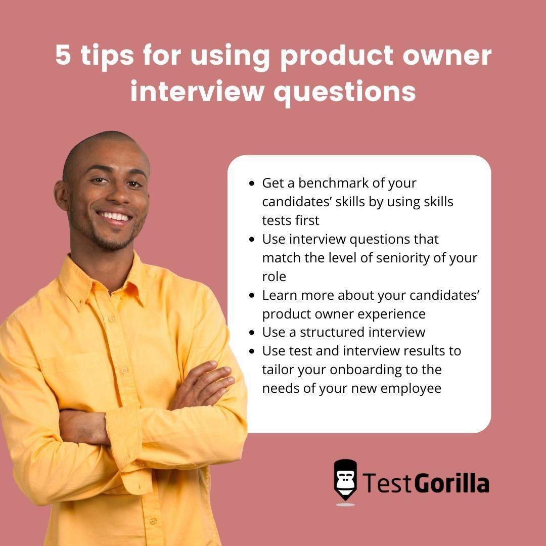 51 product owner interview questions - TestGorilla