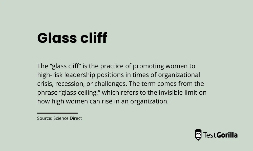 Women leaders and the glass cliff – TG