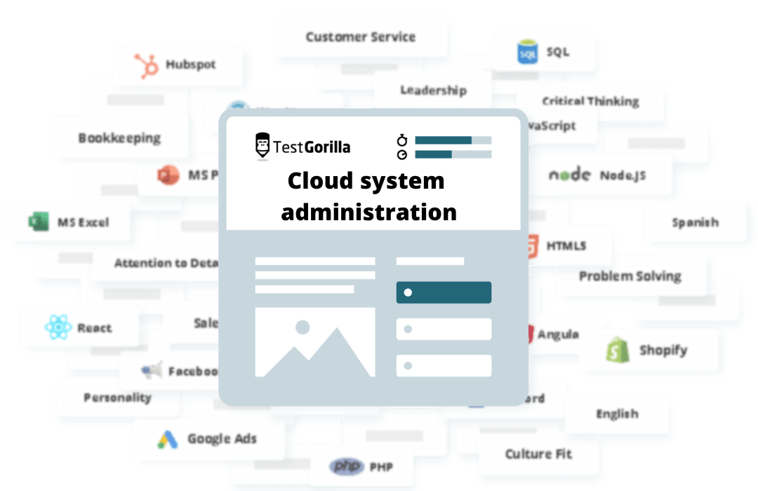 Cloud system administration test | Candidate screening assessment