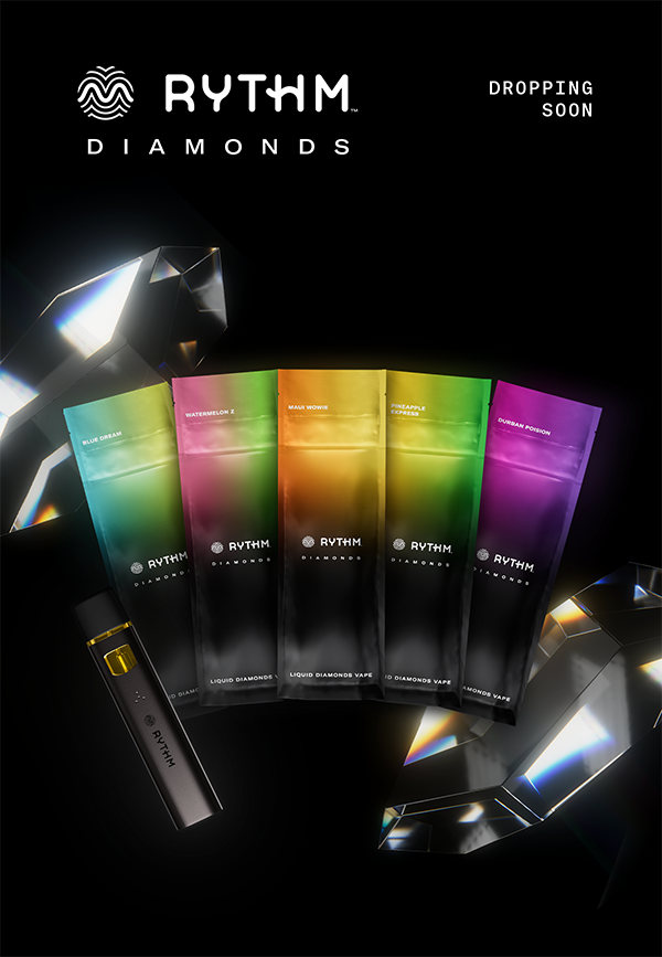 Welcome RYTHM Liquid Diamonds | RISE Cannabis
