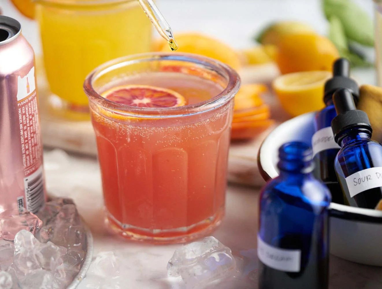 Citrus Mimosa Party with Cannabis Tinctures | RISE Dispensaries