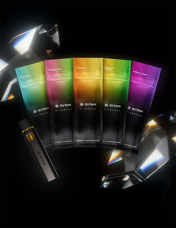 Welcome RYTHM Liquid Diamonds | RISE Cannabis