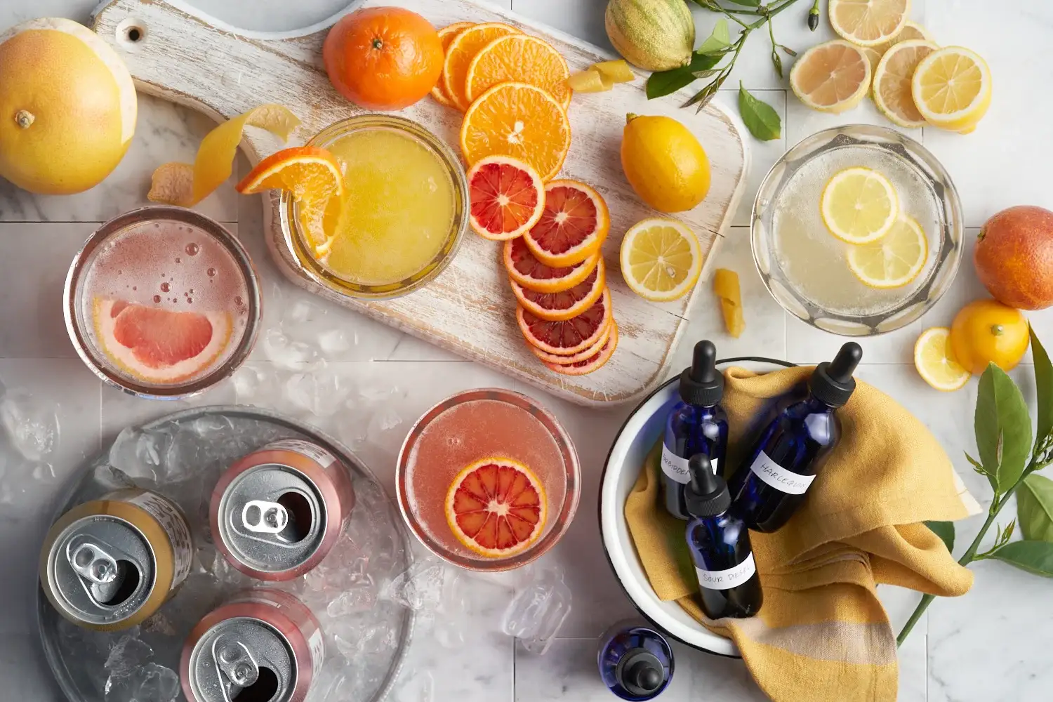 Citrus Mimosa Party with Cannabis Tinctures | RISE Dispensaries