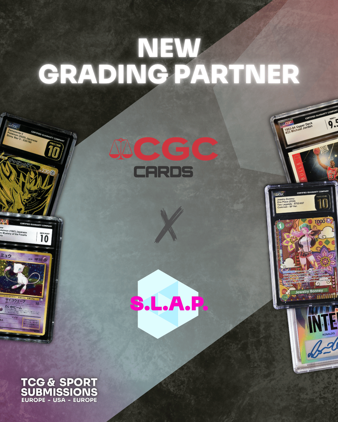 CGC Cards - Neuer Grading Partner