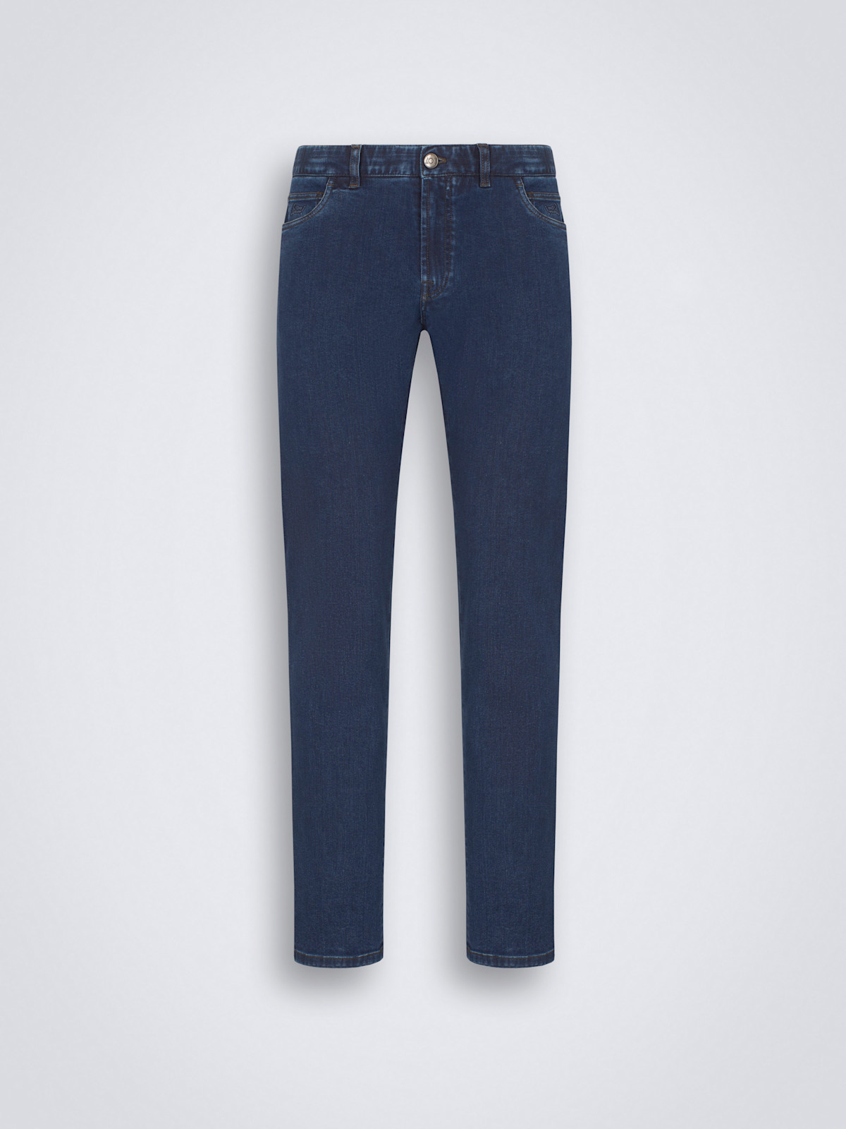 Essential navy blue comfort fit jeans