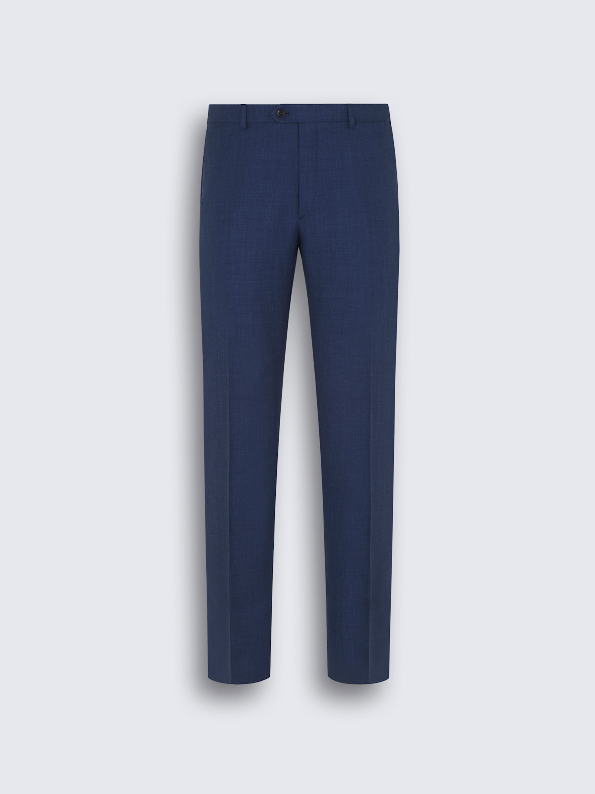Royal blue cashmere, silk and linen Tigullio trousers
