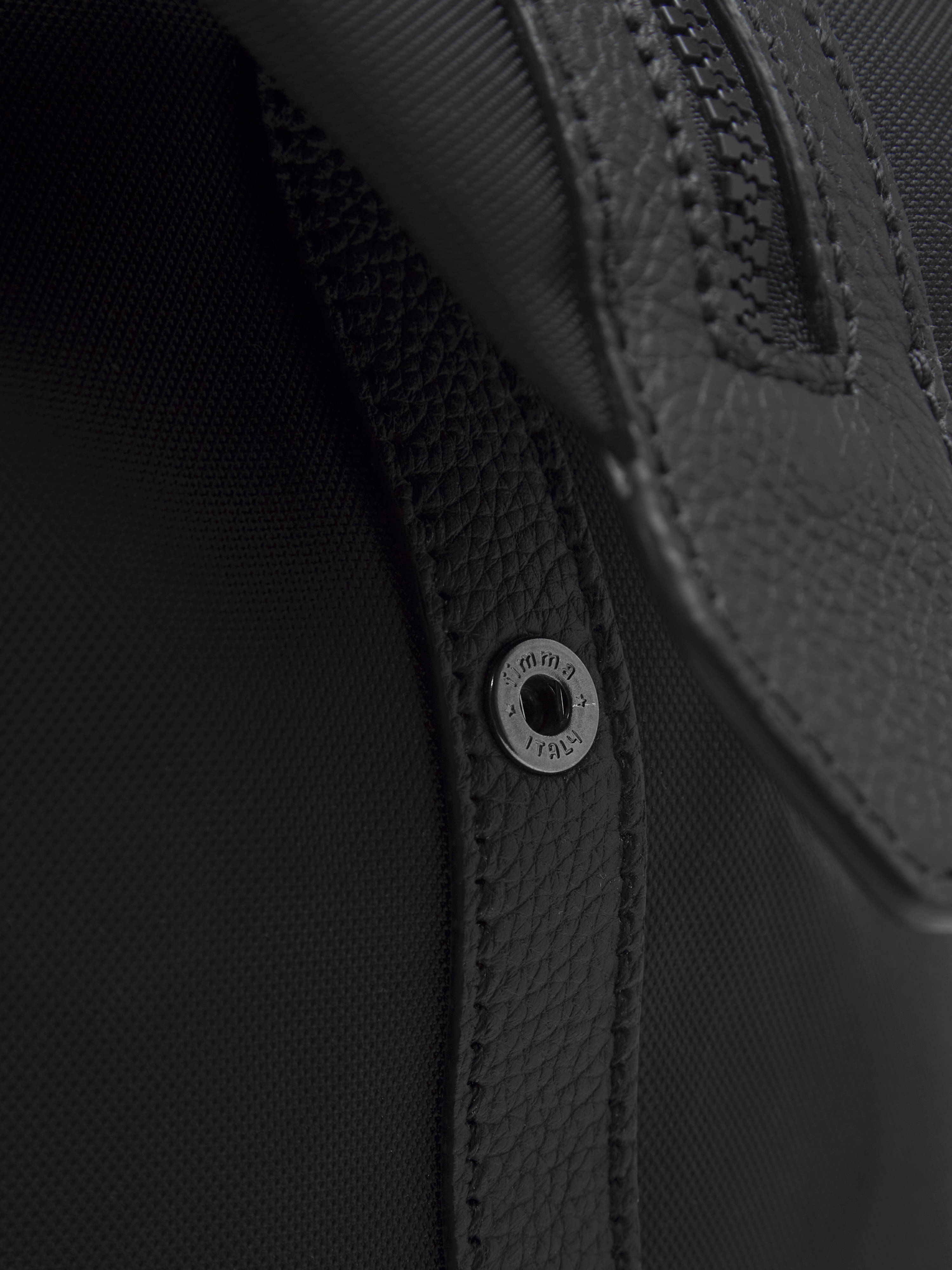 Black Nylon And Grained Leather City Bag Brioni® Ww Official Store
